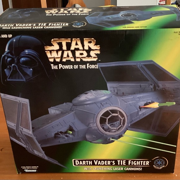 Star Wars | Toys | Star Wars Darth Vaders Tie Fighter With Gray And Black Accents | Poshmark